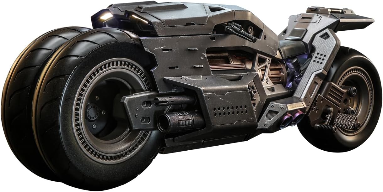Amazon.com: Movie Masterpiece The Flash Bat Cycle 1/6 Scale Vehicle ...