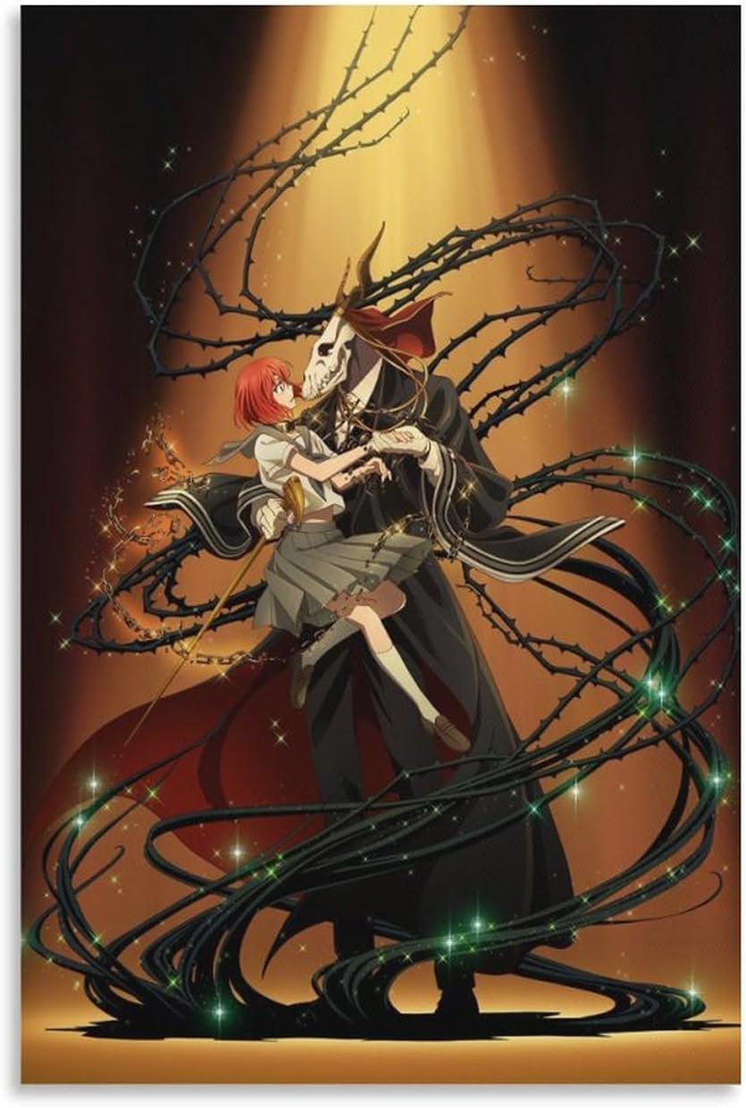 Amazon.com: SGFHKL The Ancient Magus' Bride Animation Z Poster Canvas ...