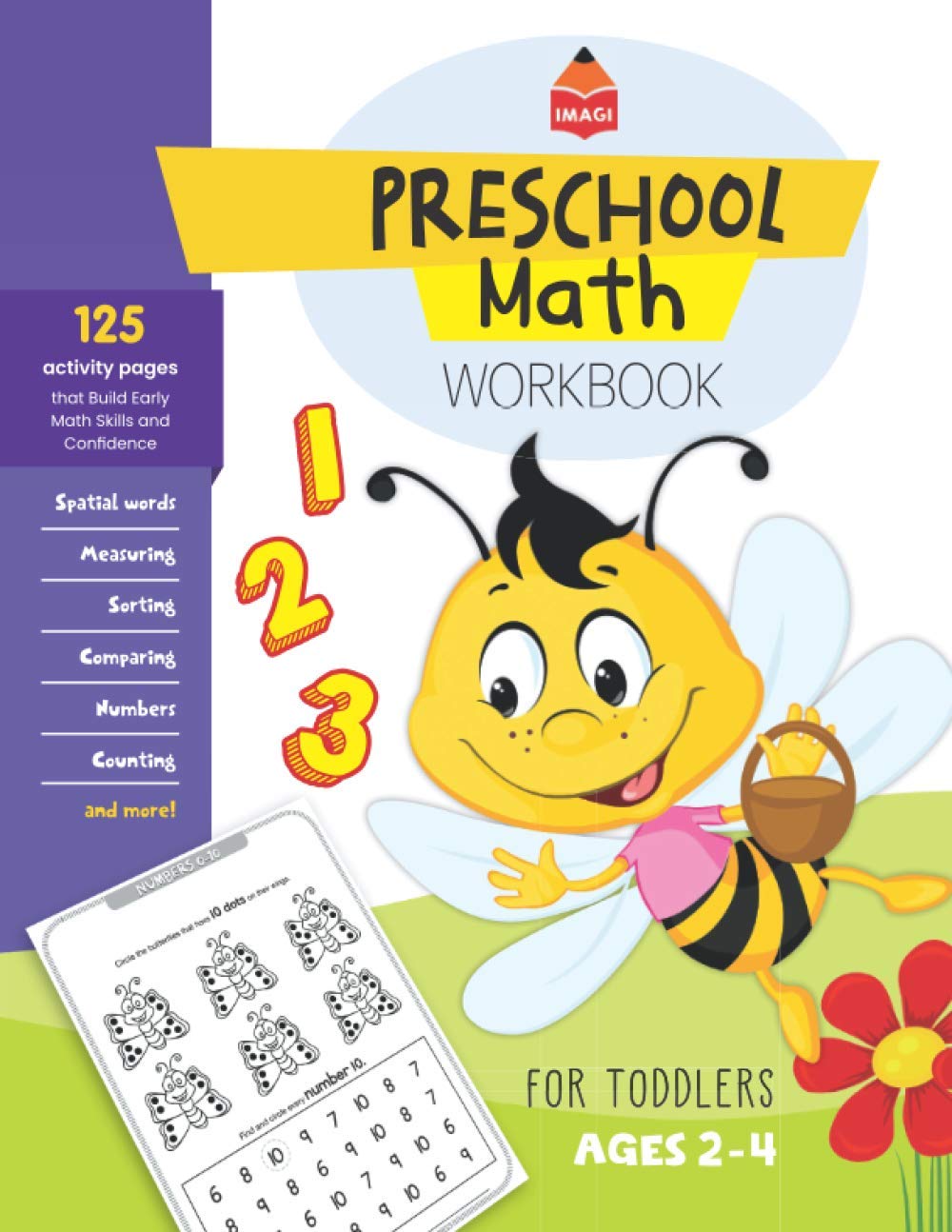 Preschool Math Workbook for Toddlers: A Full Beginner Math Curriculum ...