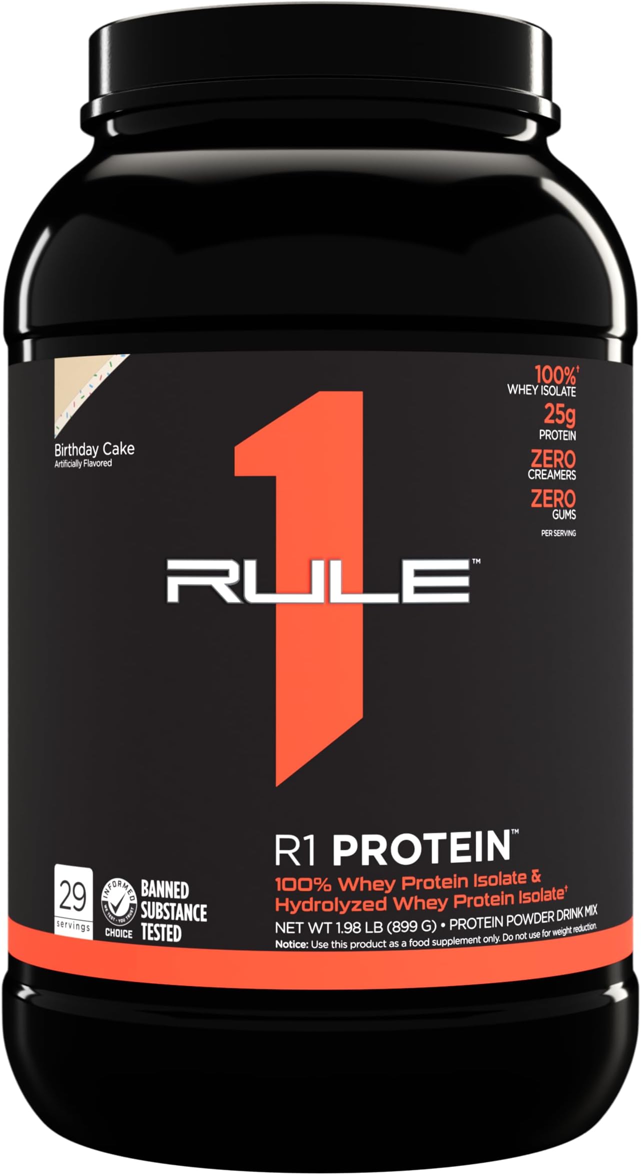 Amazon.com: Rule One Proteins R1 Protein - 25g Fast-Acting, Super-Pure ...