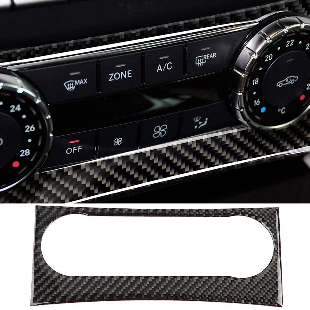 Amazon.com: Acouto Center Console Air Conditioning Trim Cover Carbon ...