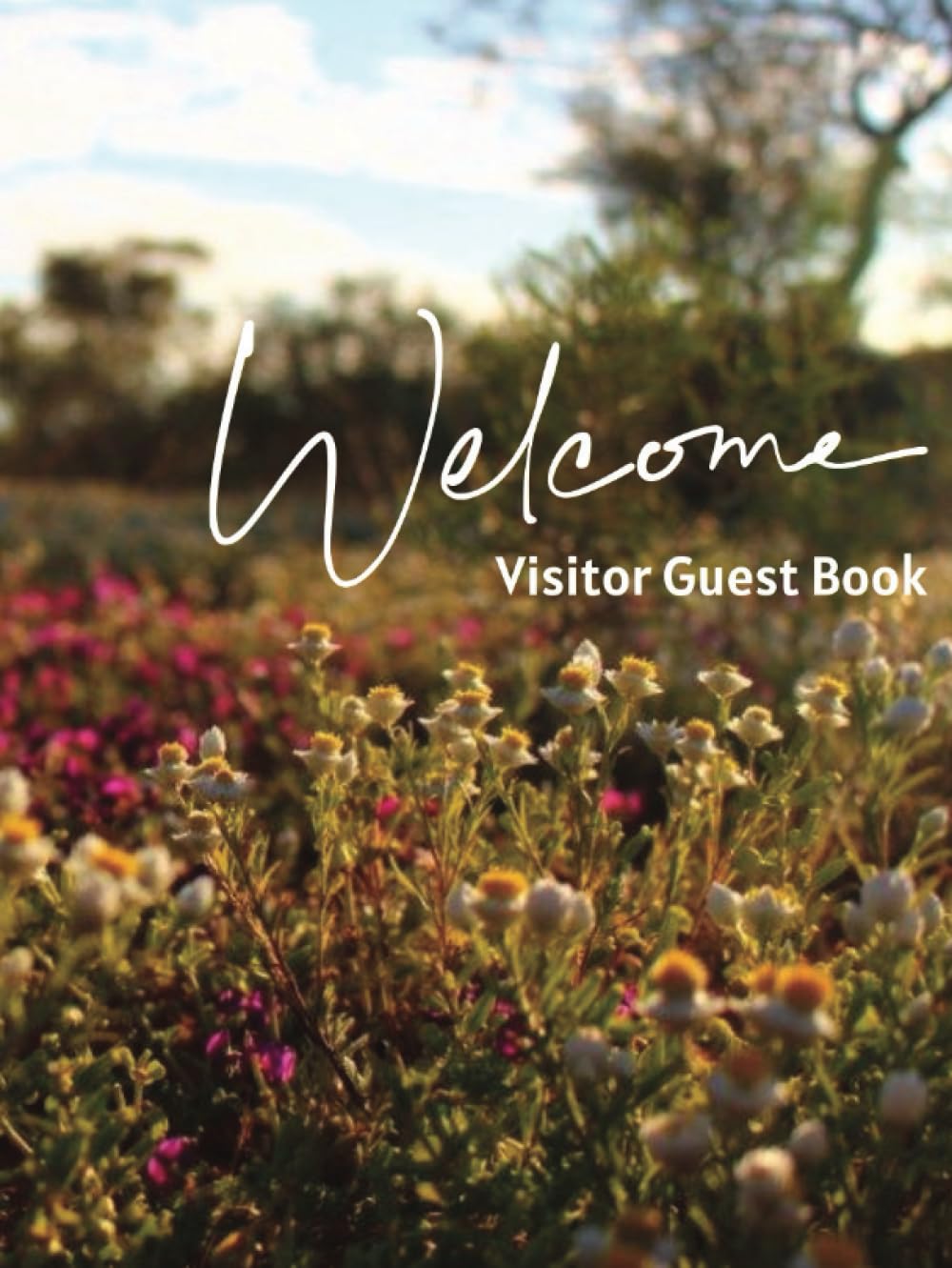 Welcome Visitor Guest Book: Sign In Log Book for AirBnB, farm stay ...