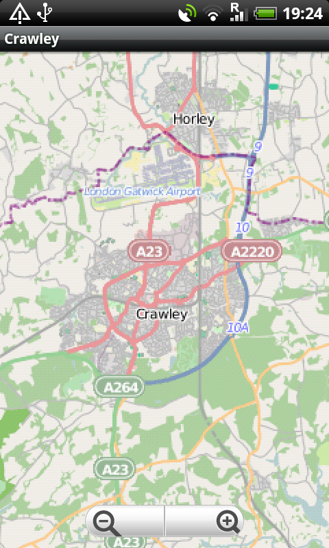 Crawley Street Map - App on the Amazon Appstore
