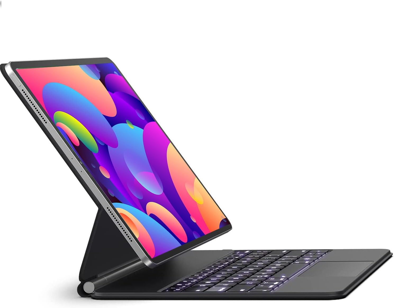 JESWO Magic Keyboard para iPad Air 13 Pulgadas 6ª M2 y M3 2025/iPad Pro ...