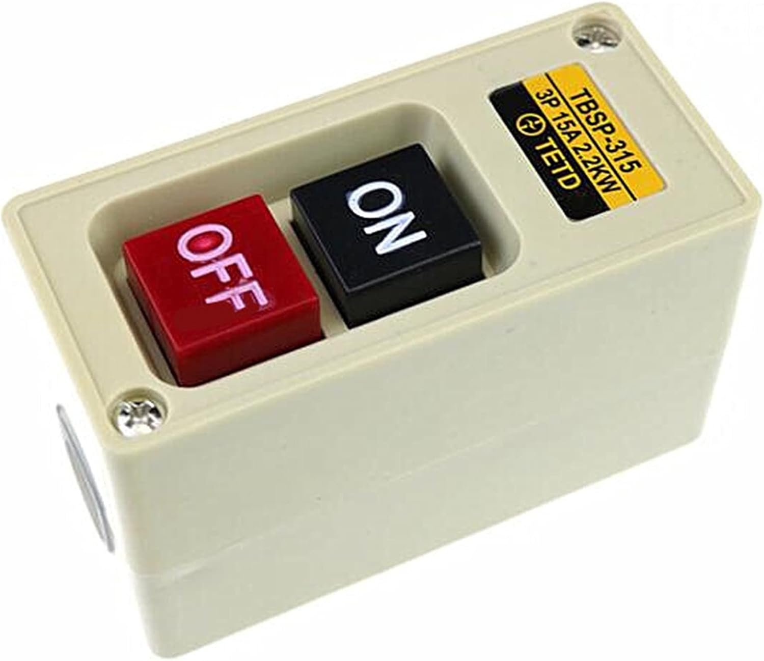Amazon.com: KLVN 2.2Kw 15A Power ON/Off Push Button Switch TBSP-315 3 ...