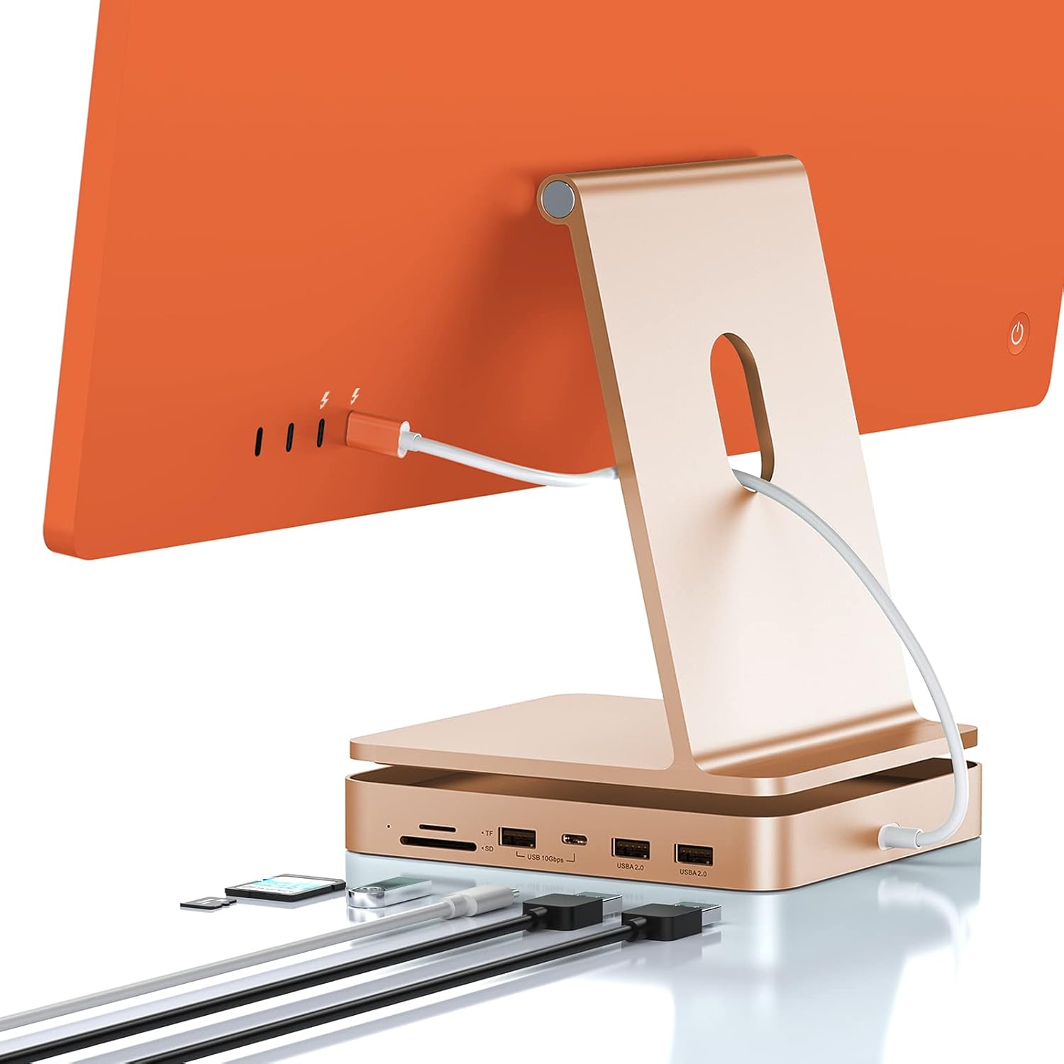 Amazon.com: USB C HUB for iMac 24 inch 2021, PULWTOP 7 in 1 USB Hub ...