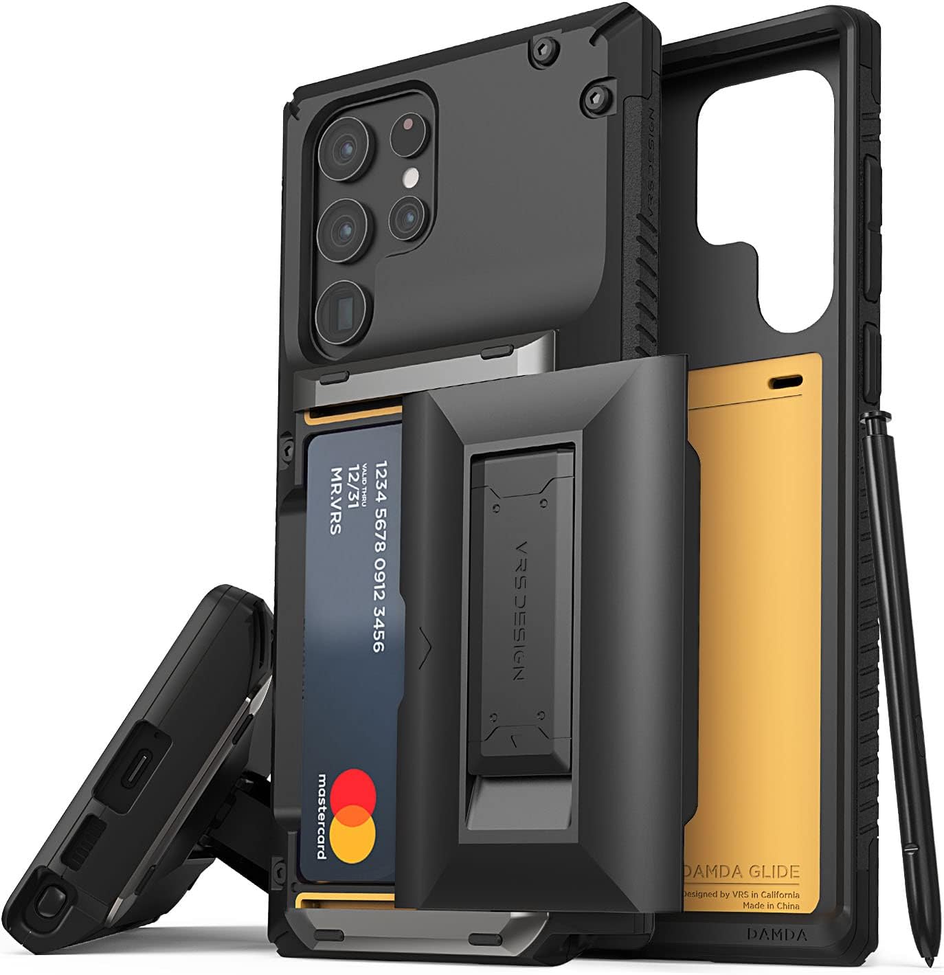 Buy VRS Design Damda Glide Hybird Compatible with Galaxy S22 Ultra Case ...