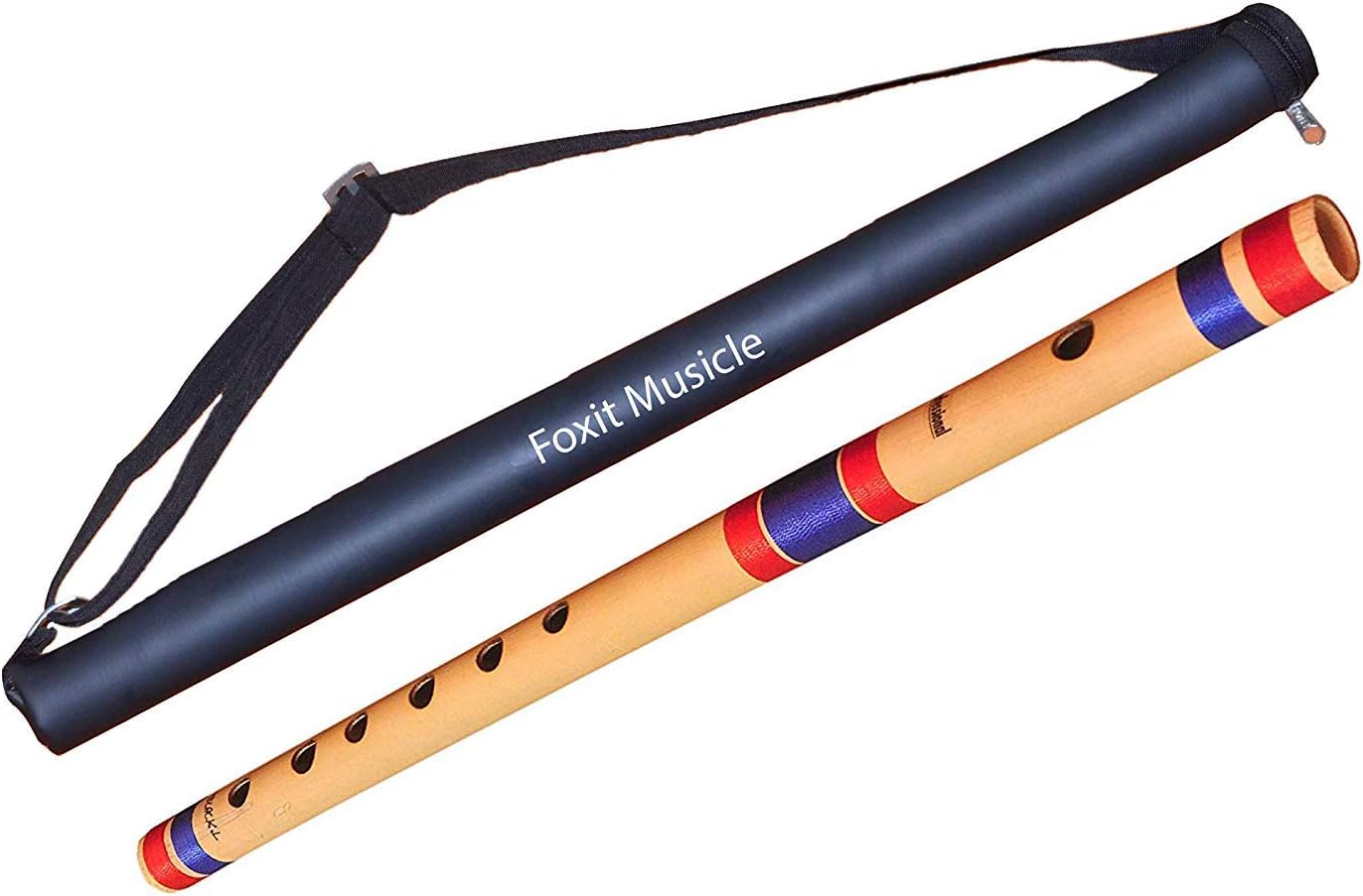 Foxit Flute/Bansuri, C Sharp Scale 17inches, Medium With Free Bag ...