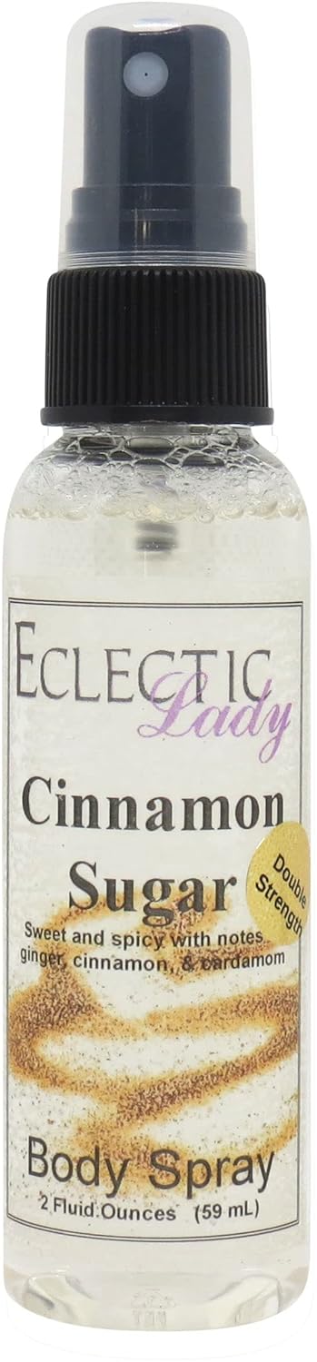 Amazon.com : Eclectic Lady Cinnamon Sugar Body Spray, Double Strength ...
