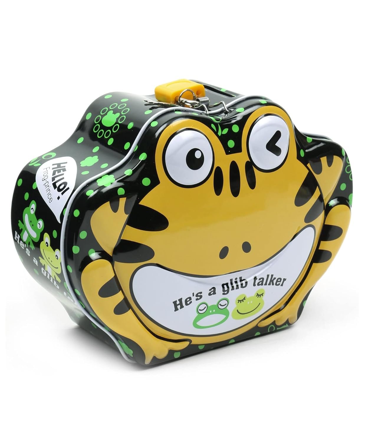 Perpetual Bliss Metal Money/Pigi/Saving Bank/Coin Box with Lock for ...