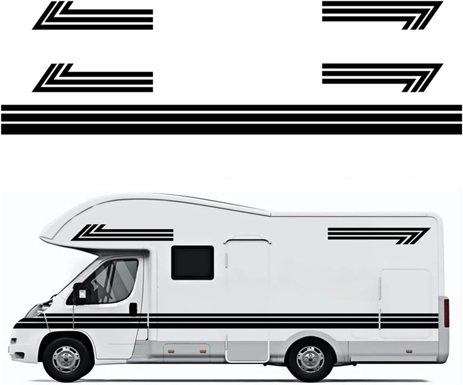 Amazon.com - TOTMOX Large Vinyl Decals,Car Body Stickers,Vinyl Stripe ...