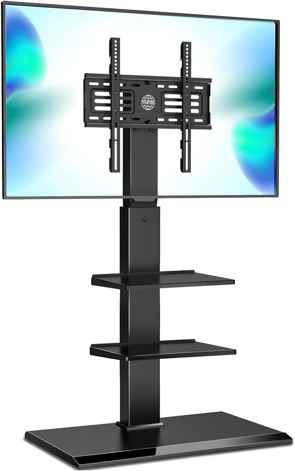 Amazon.com: FITUEYES Iron Base Universal Floor TV Stand with Swivel ...