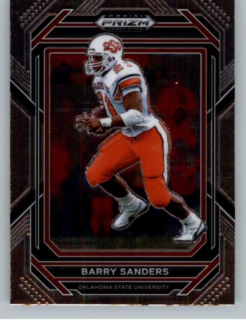 Amazon.com: 2023 Panini Prizm Draft Picks #7 Barry Sanders Oklahoma ...