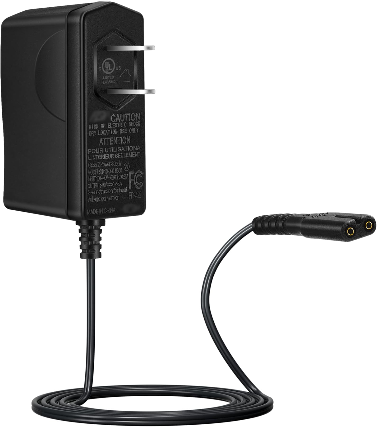 Amazon.com: 9V Charger for Homitt Electric Spin Scrubber, Power Cord ...