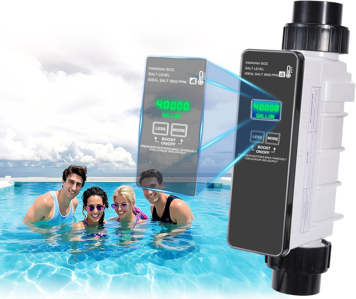 Amazon.com : IC40 Pool Salt Cell Replacement Fit for Pentair ...