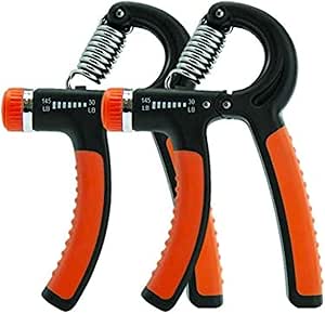 2 Pack Hand Grip Strengthener, Strength Trainer, Non Slip Rubber ...