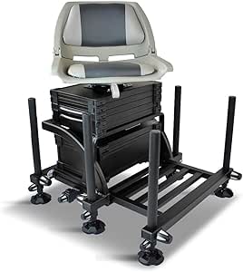 Match Station Mod-Box Competition Pro Seat box + 360 Swivel Back Rest ...