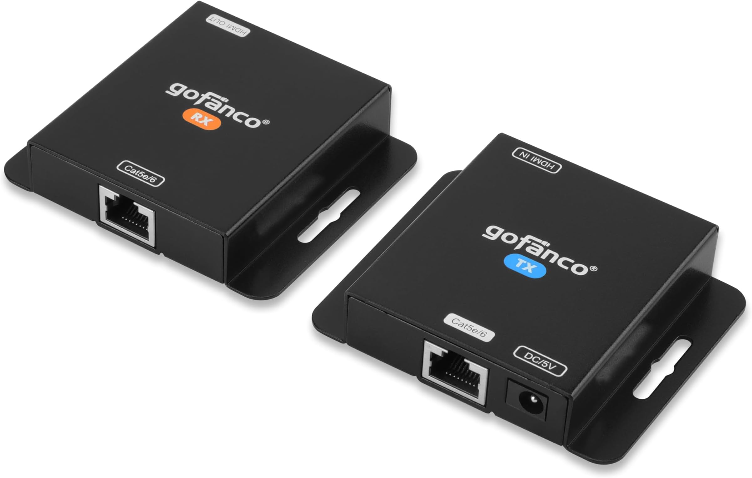 Amazon.com: gofanco 1080p HDMI Extender Over CAT5e/6 Without Signal ...