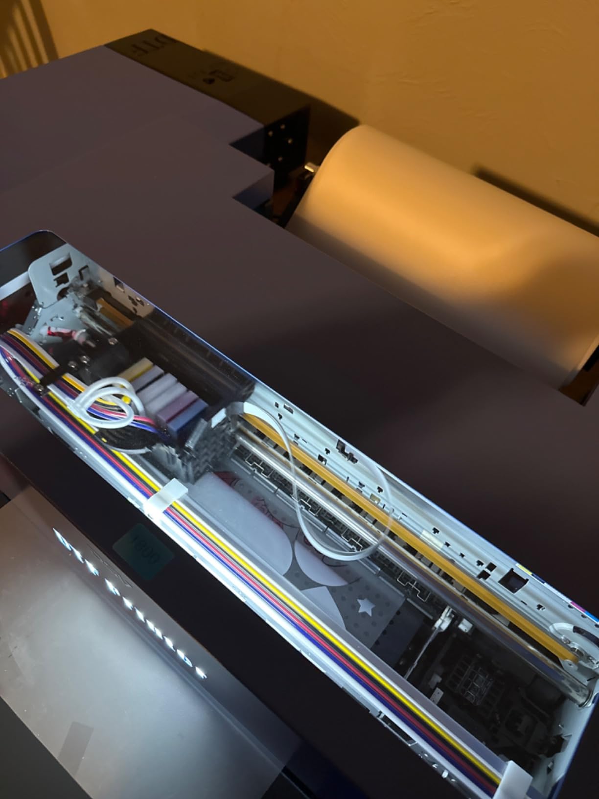 $113/mo - Finance DSV DTF Printer with Roll Feeder A3 L1800 Transfer ...