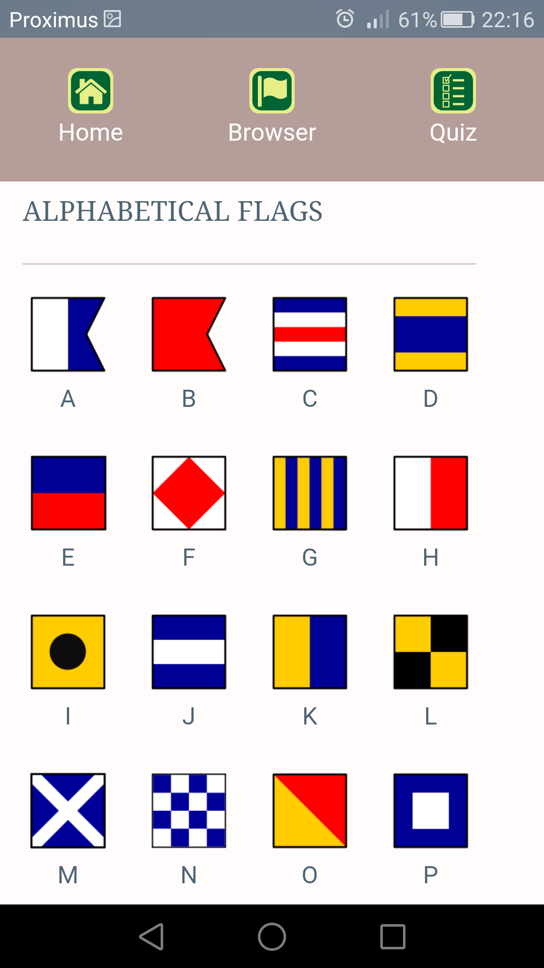 ICS flag trainer - App on Amazon Appstore