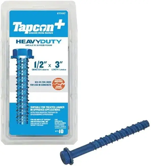 The Ultimate Guide To Tapcon Concrete Screw Anchors | ShunTool
