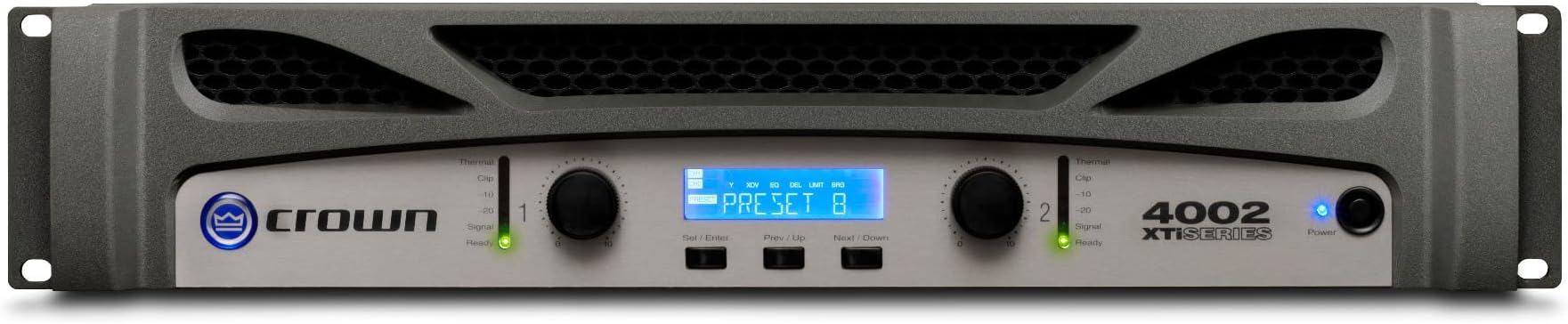 Amazon.com: Crown Acoustic Guitar Amplifier, Black, 350-Watts (XLS1002 ...