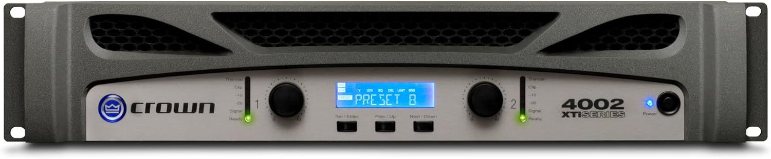 Crown XTi4002 Two-channel, 1200-Watt at 4Ω Power Amplifier