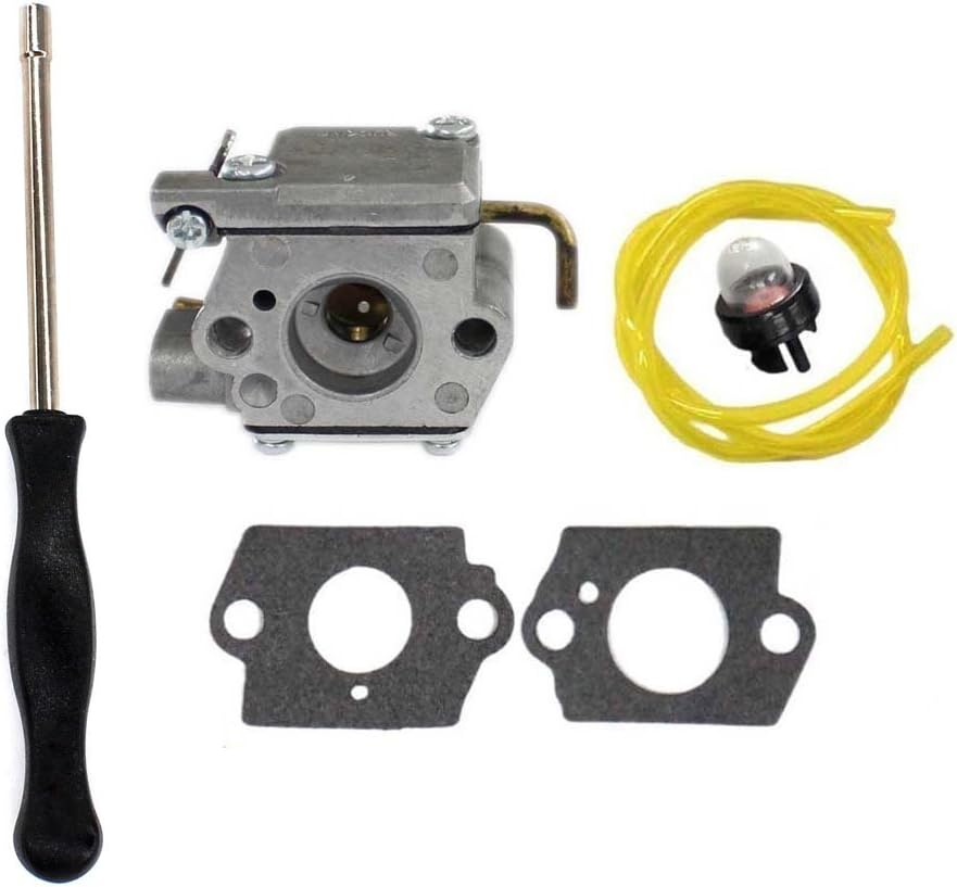 Amazon.com : HURI Carburetor with Adjustment Tool Kit Screwdriver for ...