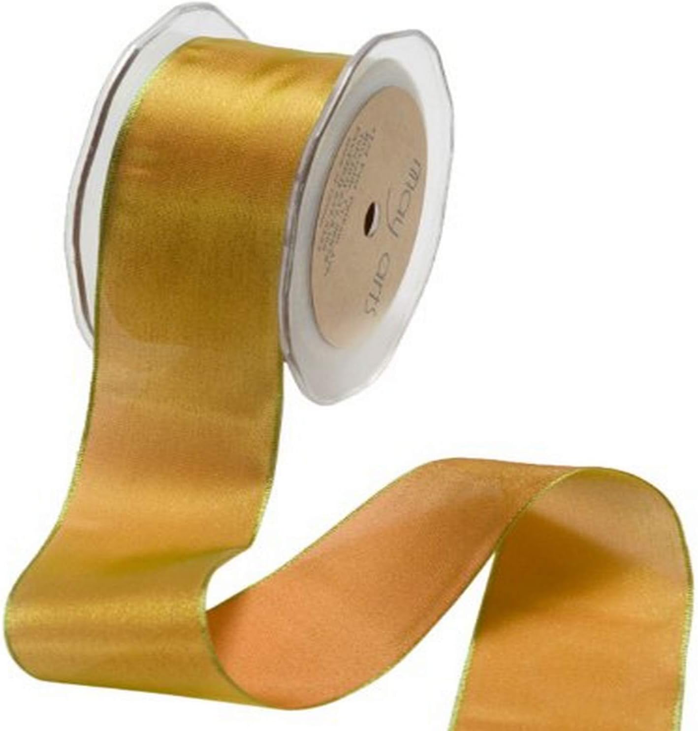 Amazon.com: May Arts 1-Inch Wide Ribbon, Orange and Light Green Iridescent