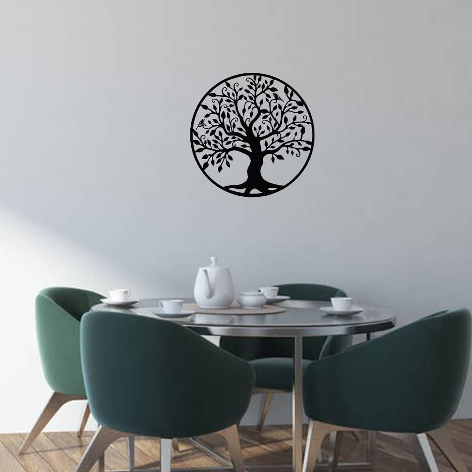 40cm Metal Life Tree Wall Hanging Art Decor Tree Of Life Iron Artwork ...