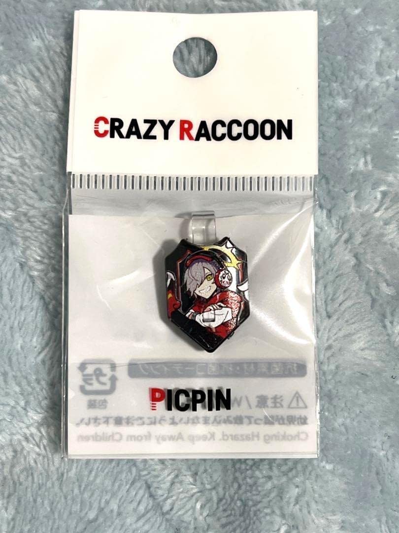 Amazon.co.jp: グッズCRAZY RACCOON DARUMA IS GOD Picpin : ホーム＆キッチン