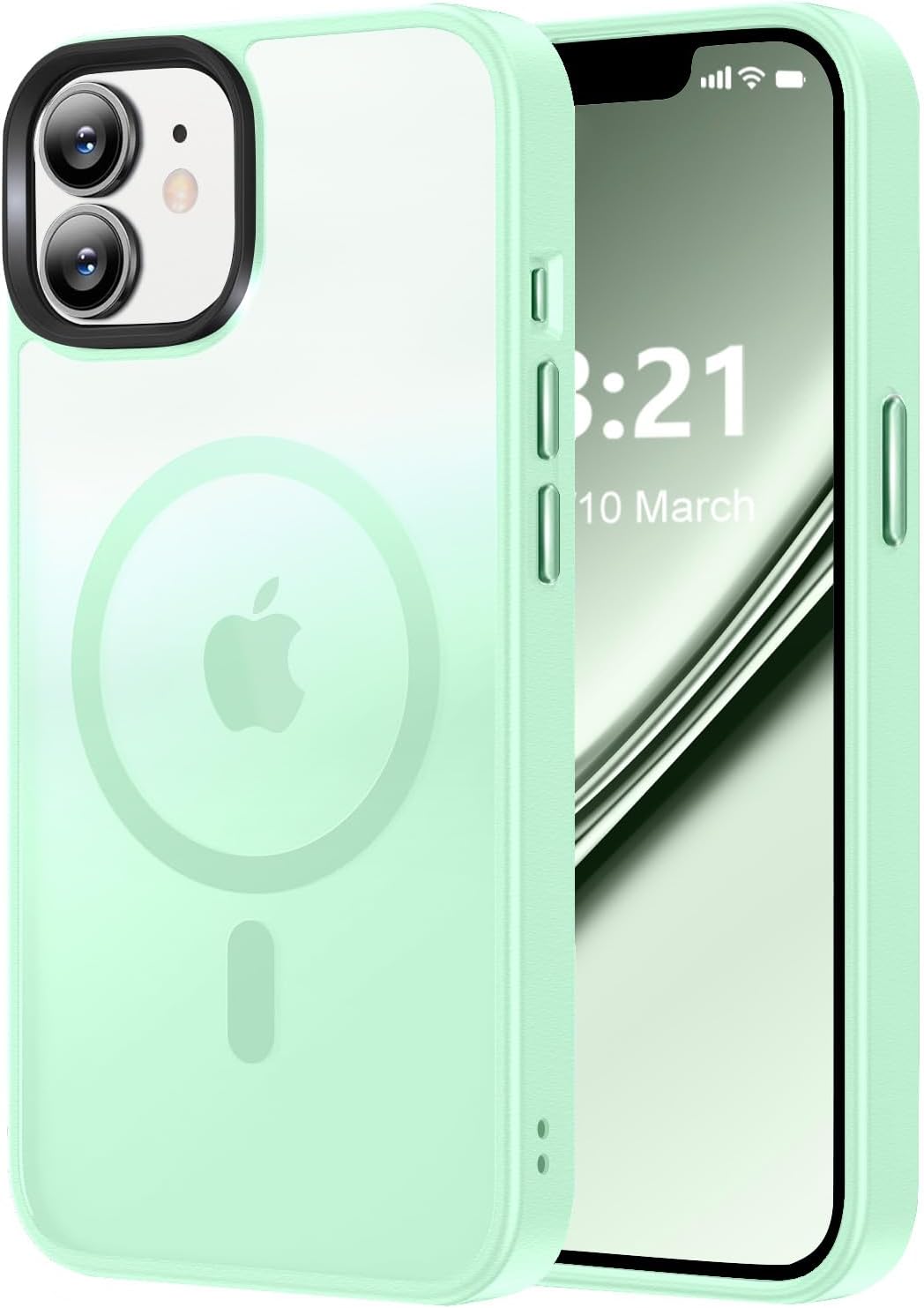 Amazon.com: Vlanxie Upgraded Magnetic for iPhone 12 Case/iPhone 12 Pro ...