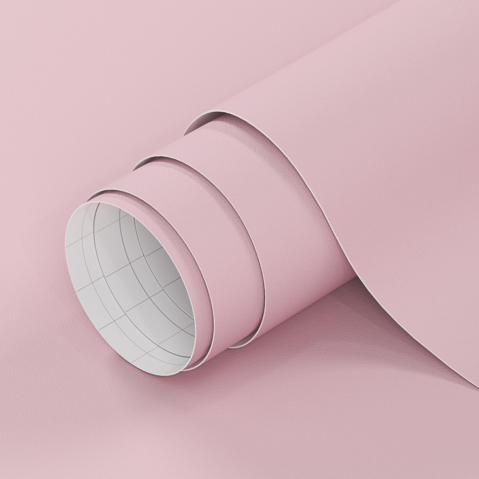 Laatse 15.7"x 197" Pink Wallpaper Peel and Stick for Girls Bedroom Pink ...