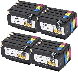 Replacement 953XL Ink Cartridges for 953xl 953 XL Works with Officejet ...