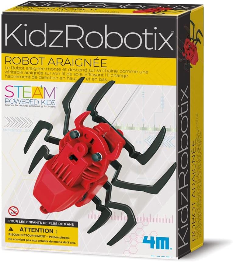 Construye tu propio robot araña – Science Discovery – Yaxa Colombia