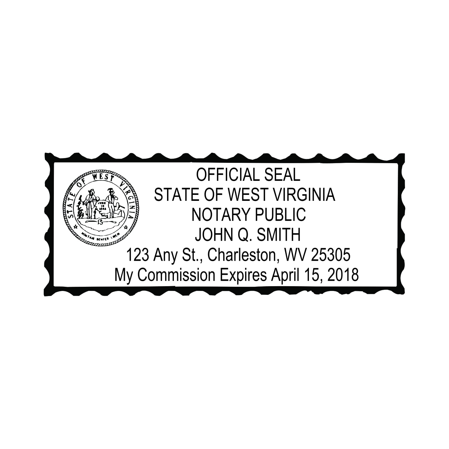 Amazon.com : Notary Stamp Seal Ink Personalized Self Inking Stamp ...
