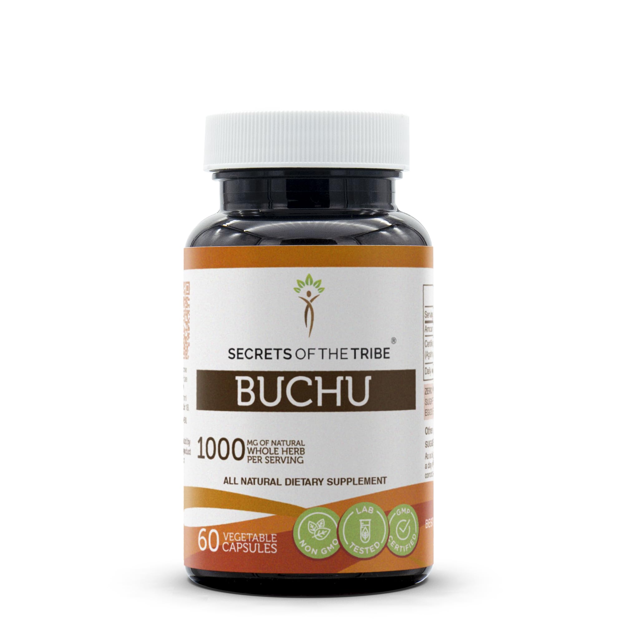 Amazon.com: Secrets of the Tribe Buchu 60 Capsules, 1000 mg, Buchu ...