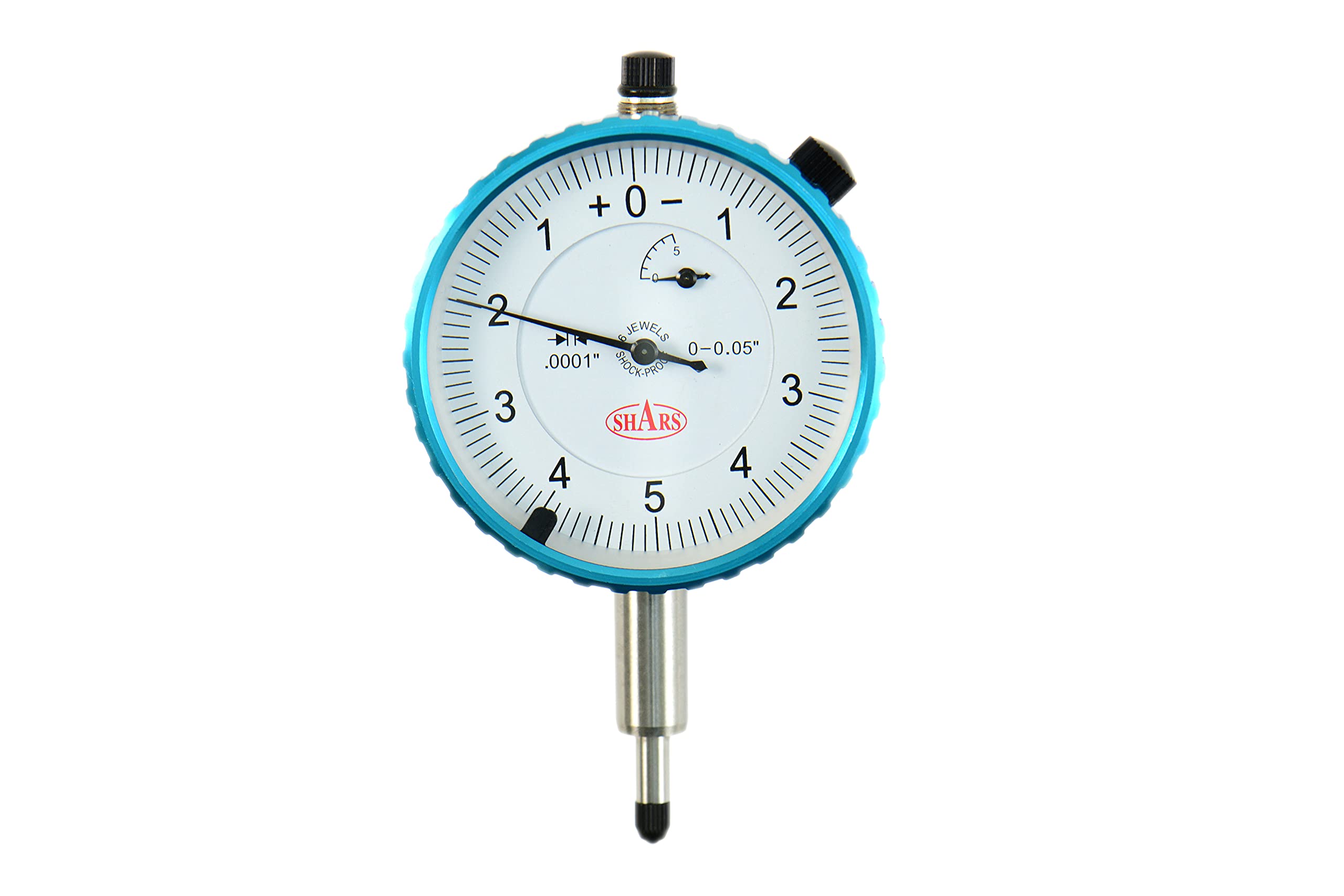 Shars .050" Dial Indicator .0001" 0-5-0 Dial Reading 303-3151 ...