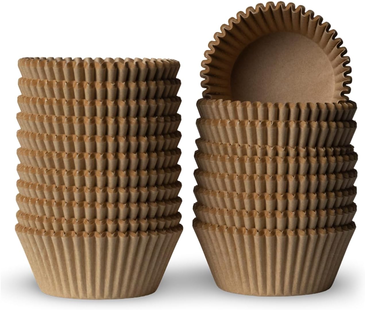 Amazon.com: 200 Paper Cupcake Liners, Muffin Liners or Baking Cups for ...