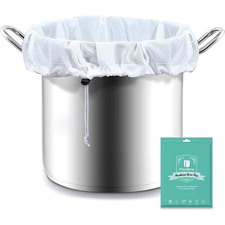 Amazon.com: 2-Pack Greek Yogurt Maker Strainer Pouch Bag, 16-in x 9-in ...