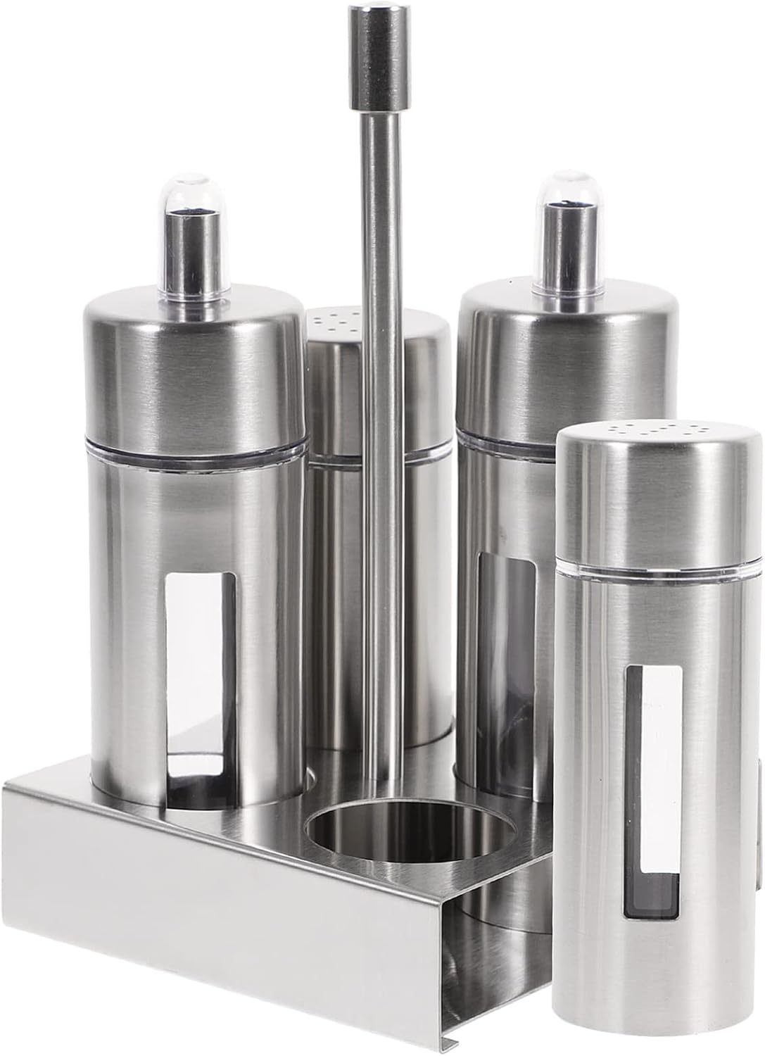 Amazon.com: YARNOW Oil and Vinegar Salt Pepper Cruet Bottle Set ...