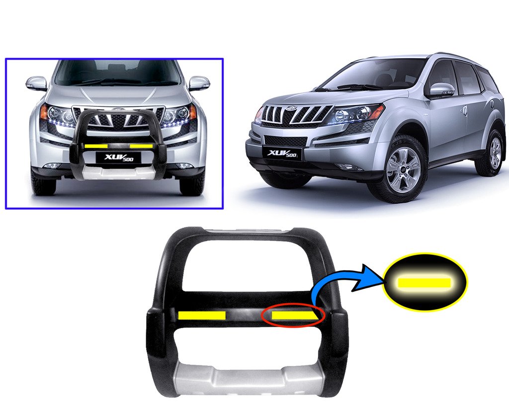 Auto Pearl Car Front Crash Guard for XUV-500 : Amazon.in: Car & Motorbike