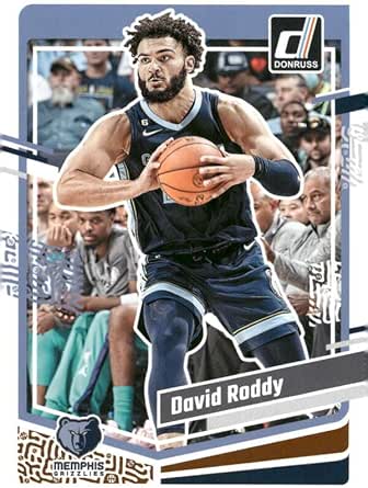 Amazon.com: 2023-24 Donruss #187 David Roddy Memphis Grizzlies Official ...