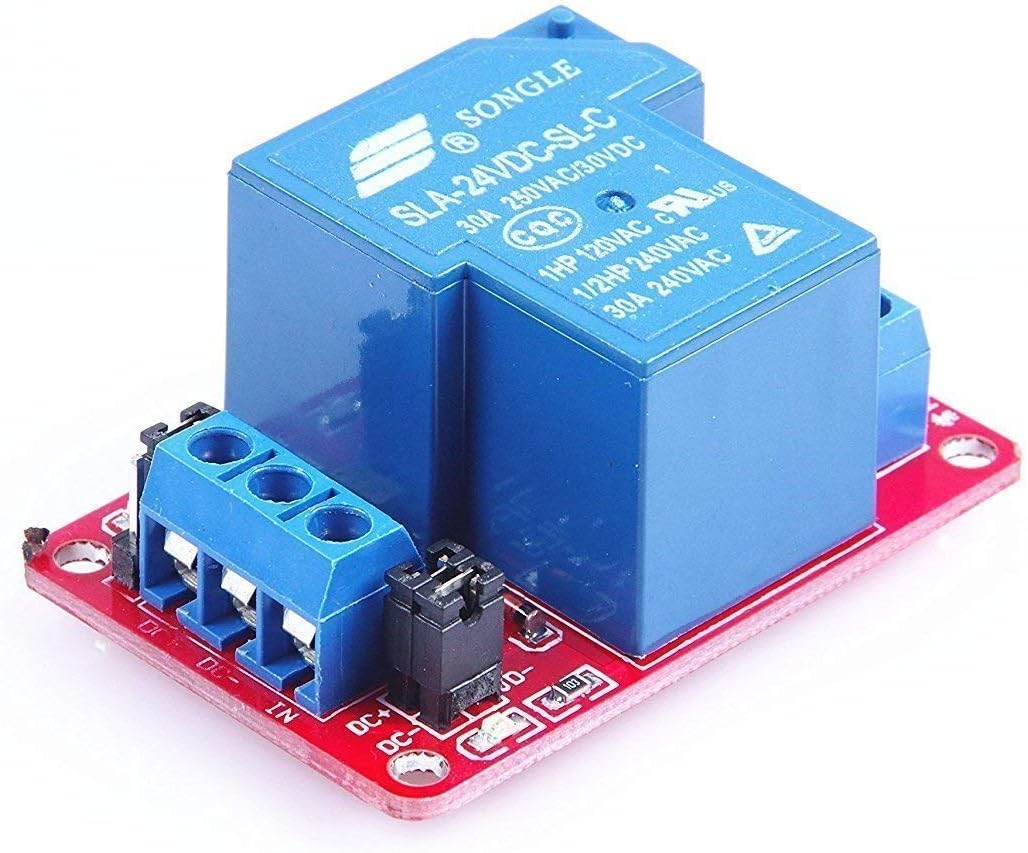 UIOTEC SLA-05VDC-SL-C DC 05V 1 Channel Relay Module 30A with ...