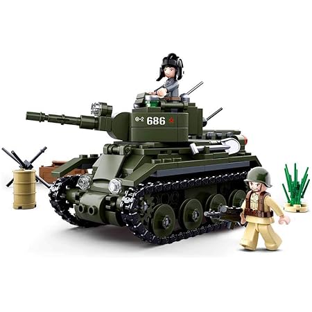 SLUBAN SOVIET WWII 12 Minifigures : M38-B0582 : Amazon.fr: Jeux et Jouets