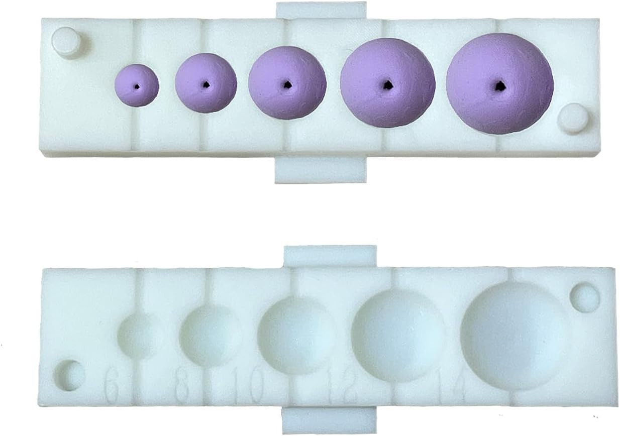 Amazon.com: SPANSEE Clay Bead Hole Maker, Polymer Clay Tools, Bead ...
