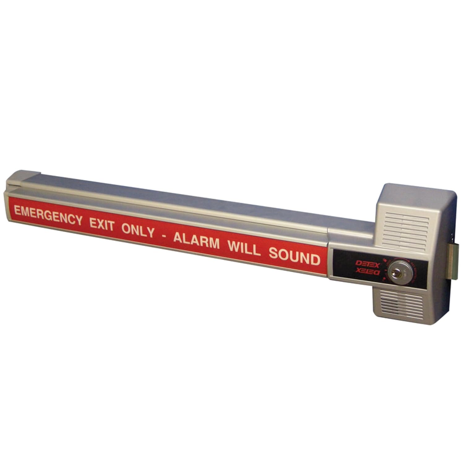 Detex ECL230X Ecl-230X Rim Exit Device W/Alarm, Steel, Brass, Stainless ...
