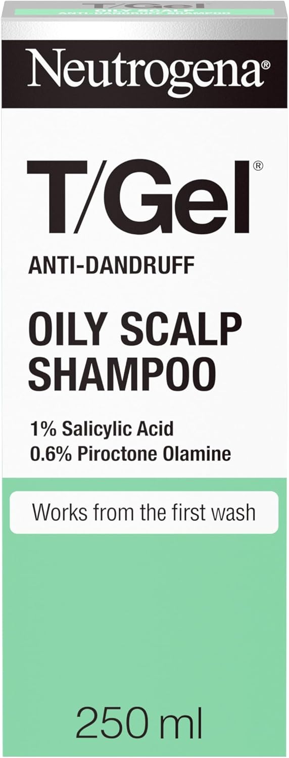 Neutrogena T/Gel Anti Dandruff Shampoo for Oily Scalp and Hair (1x ...