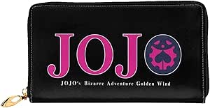 Amazon.co.jp: JoJo's Bizarre Adventure Wallet, Genuine Leather, Long ...