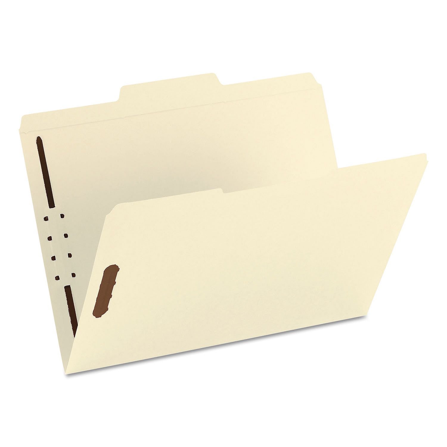 Smead Fastener File Folders, Letter Size, 1/3 Cut Reinforced Tab, Two ...